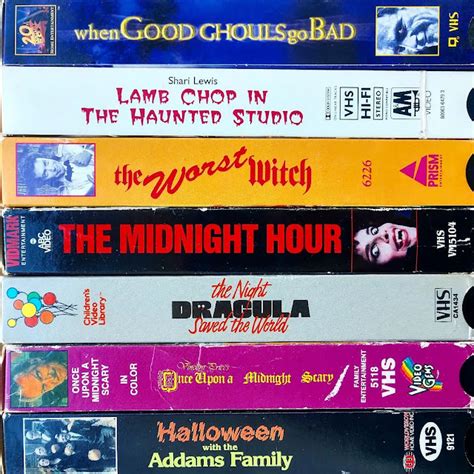 The Horrors Of Halloween Halloween Video Rental A Nostalgic