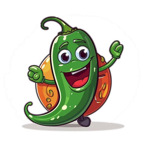 Premium Vector Jalapeno Vector On White Background