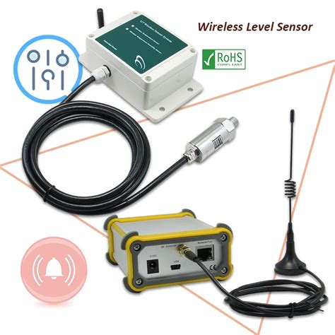 Wireless Analog Sensor Measurement Online Remotely Transmits Analog