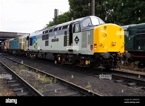 British Rail Class 37 Diesel Electric Locomotive 37714 Cardiff Canton
