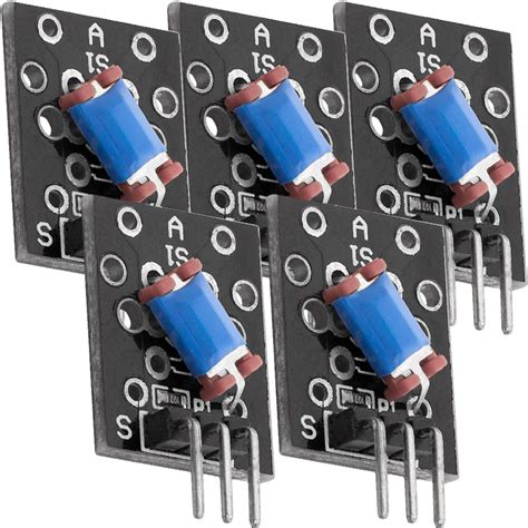 Azdelivery 5 X Ky 020 Snow Sensor Tilt Switch Shake Shock Sensor Compatible With Arduino
