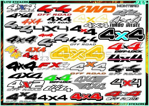 Vectores De Logos De 4x4 Off Road