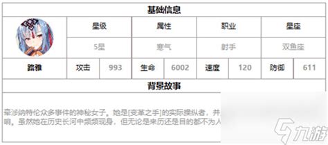 第七史诗路雅好不好用 第七史诗三色英雄路雅详细介绍第七史诗九游手机游戏