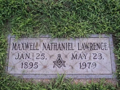 Maxwell Nathaniel Lawrence 1895 1979 Homenaje De Find A Grave