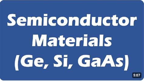 Intrinsic And Extrinsic Semiconductors Differences