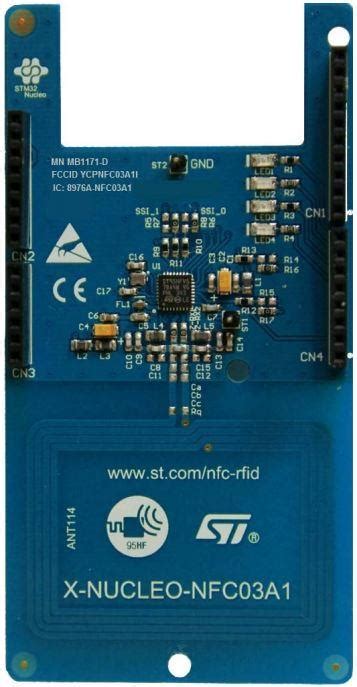 Nfcrfid Reader And Writer X Nucleo Nfc03a1 By Stmicroelectronics