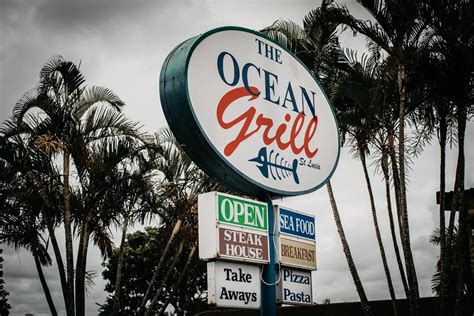 A Taste Of St Lucia The Ocean Grill Restaurant St Lucia Tours And