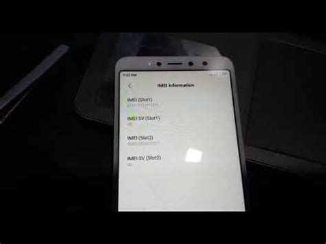 Redmi Y S Ysl IMEI Repair YouTube