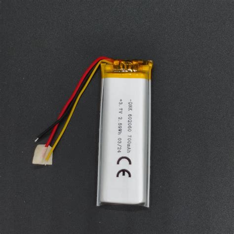 37v 700mah Lipo Battery 4 Lithium Ion Battery Manufacturer And