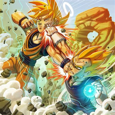 Goku Vs Vegeta Wallpaper Hd