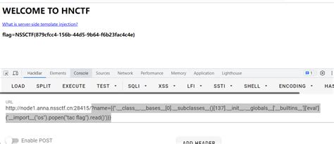 NSS HNCTF 2022 WEEK2 ez SSTI nctf比赛 CSDN博客