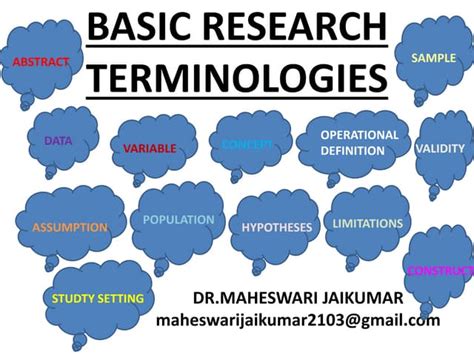 Basic Research Terminologies Pptx