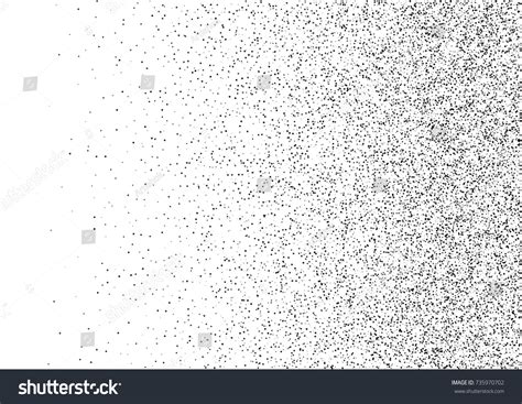 Abstract Gradient Halftone Random Dots Background Stock Illustration
