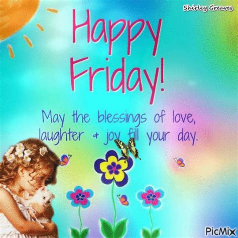 Blessings Of Love Happy Friday Friday Hello Friday Happy Friday S Friday Animated Quotes