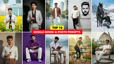 Top 10 Google Gemini Ai Photo Editing Prompts - Gemini Prompt - Download