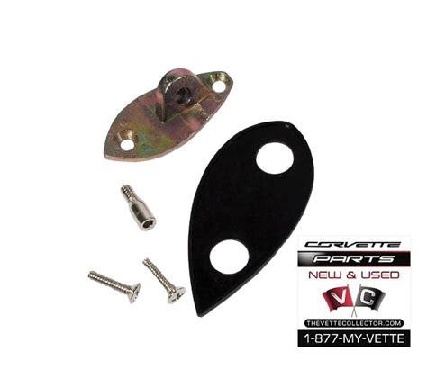 68 79 Corvette Exterior Mirror Bracket Kit Lh The Vette Collector
