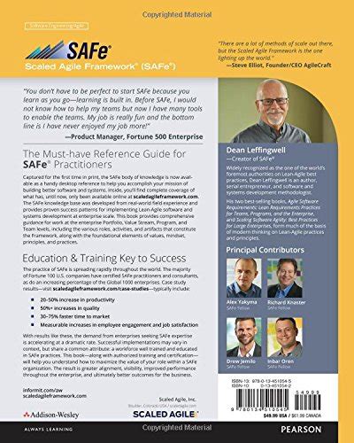 SAFe Distilled Applying The Scaled Agile Framework For 60 OFF