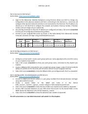 CNET212 Lab 03 Pdf CNET212 Lab 03 Part A Connect To ESXi Server Demo Video Https Youtu