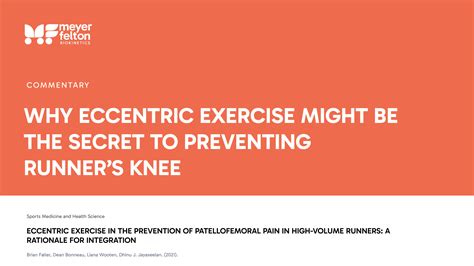 Meyer Felton Biokinetics Eccentric Exercise A Key To Preventing