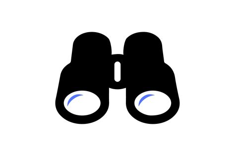 Binocular Binoculars Icon Graphic By Dhimubs124s · Creative Fabrica