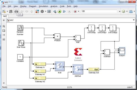 Parkandjo Xilinx System Generator 04 Lab 2 Design Creation Basics