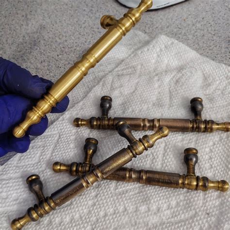 8oz Ounce Brass Ager Darkening Solution Antique Vintage Old Metal