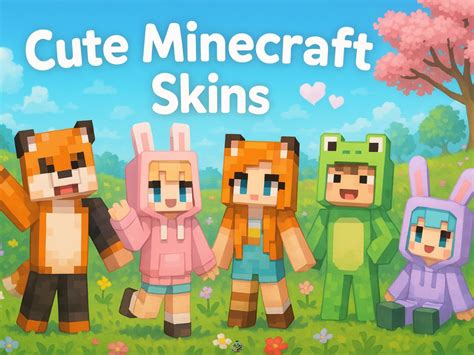Top 15 Cute Minecraft Skins That Will Melt Your Pixelated Heart Free