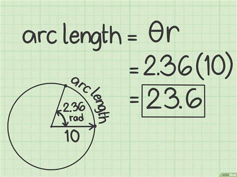 Find Arc Length Given Radius And Angle Worksheet
