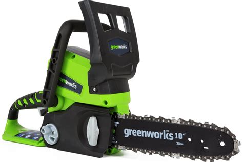 Цепная пила аккумуляторная GreenWorks G24CS25K2, 24V, 25см, c 1хАКБ 4 А ...