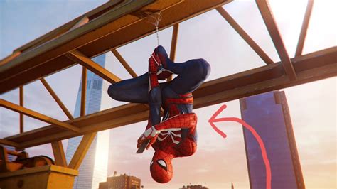 How To Hang Upside Down In Marvel S Spiderman PS4 Tutorial YouTube