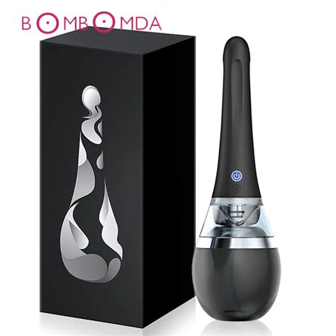 Vibrating Automatic Anal Cleaner Enema Cleaning Container Vagina Douche