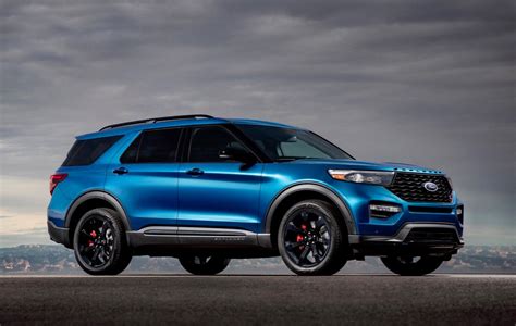 Ford Explorer Returns To Rwd Layout Adds St Performance Model