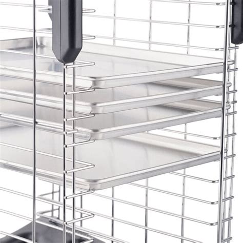 Rubbermaid Fg9f9700bla Proserve Black Bun Sheet Pan Rack 26 Pan End