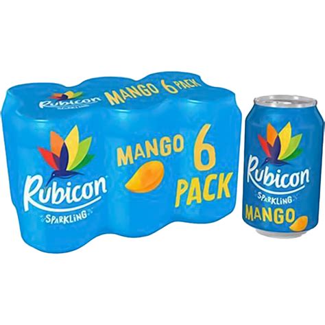 Rubicon Sparkling Mango 6 X 330ml Wilko