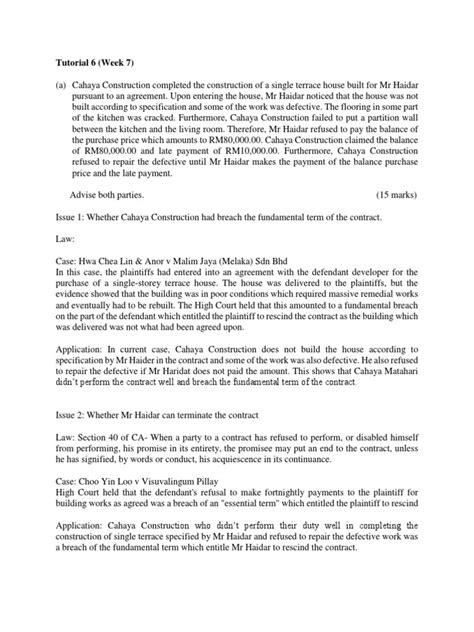 Tutorial 6 Week 7 Pdf