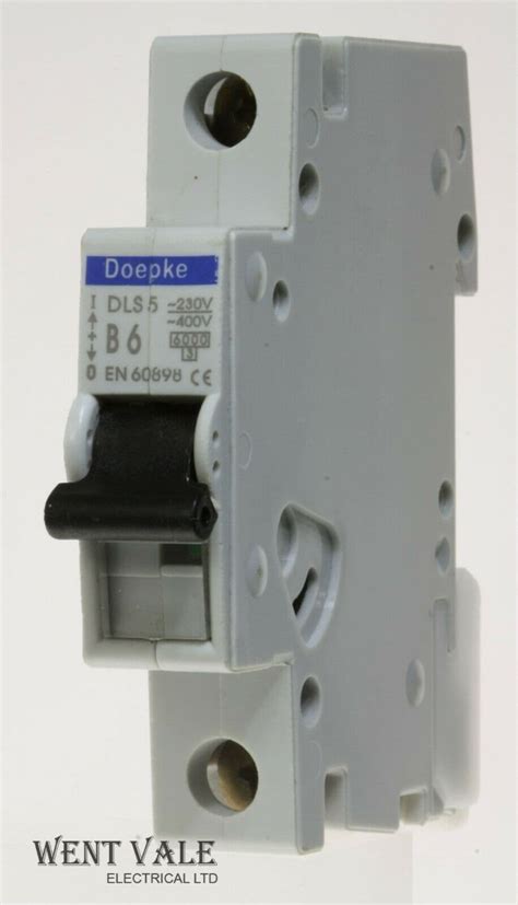 Doepke DLS 5 B6 - 6a Type B Single Pole MCB Used