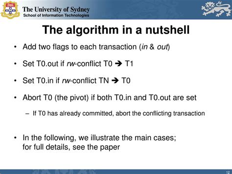 Ppt Serializable Isolation For Snapshot Databases Powerpoint
