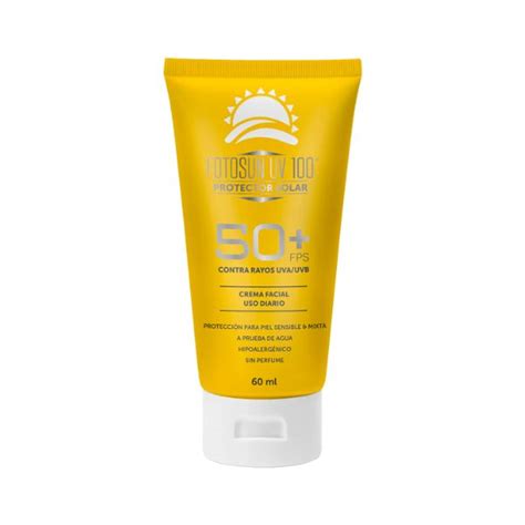 Fotosun® Uv 100 Protector Solar Uso Diario Fps50 60ml Farmacia Sanorim