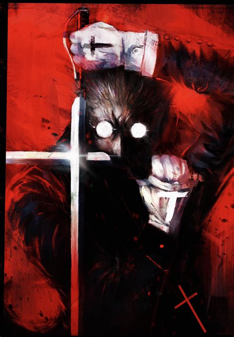 Alexander Anderson Hellsing Anime Fandoms Funny Pictures And