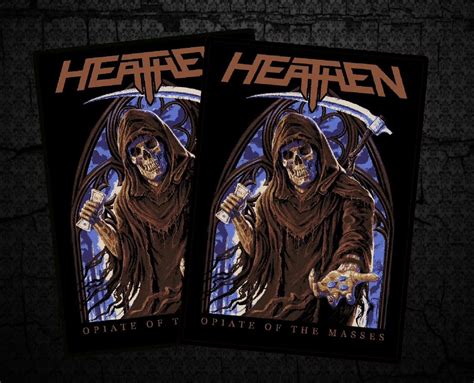Opiate Of The Masses Patch Heathen Official Merch Store