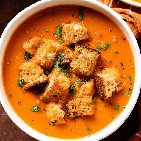 Roasted Tomato And Garlic Soup The Healthful Ideas