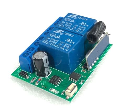 433mhz 8 Button Rf Remote Control Ev1527 Learning Code Roboway