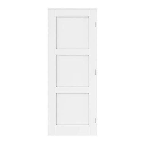 Ark Design 24 In X 80 In Paneled Blank 3 Lite Right Handed White