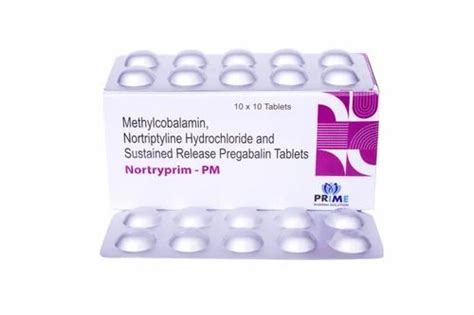 Methylcobalamin Nortriptyline Hydrochloride Sustained Release