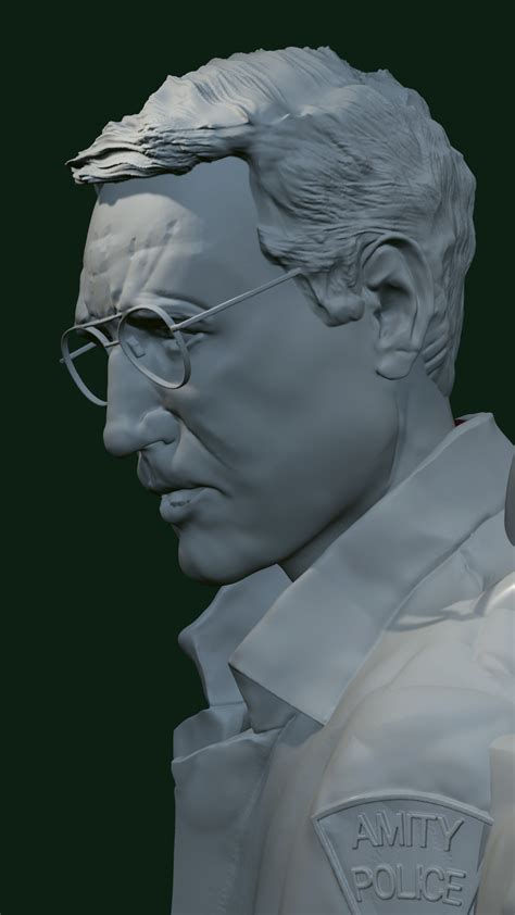 👥 Jaws Model Character Busts・ Stl File For 3d Printing・cults