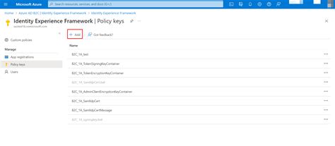 Set Up Sso With Microsoft Azure Ad B2c Contentstack
