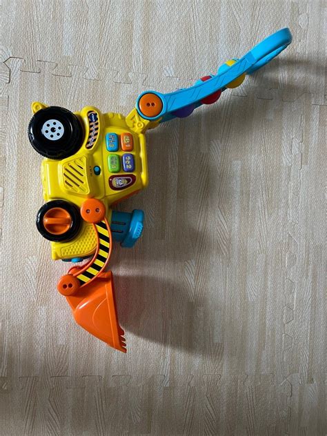 Vtech Pop And Drop Digger Toy Hobbies And Toys Toys And Games On Carousell