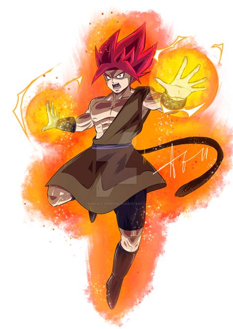 Yamoshi SSJ God By Thibault Deboom On DeviantArt