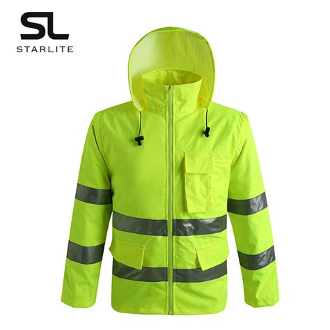Cnss120071 三合一防水反光棉衣反光服加厚反光雨衣棉服