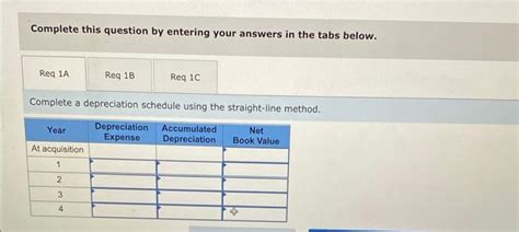 solved e8 9 algo computing depreciation under alternative